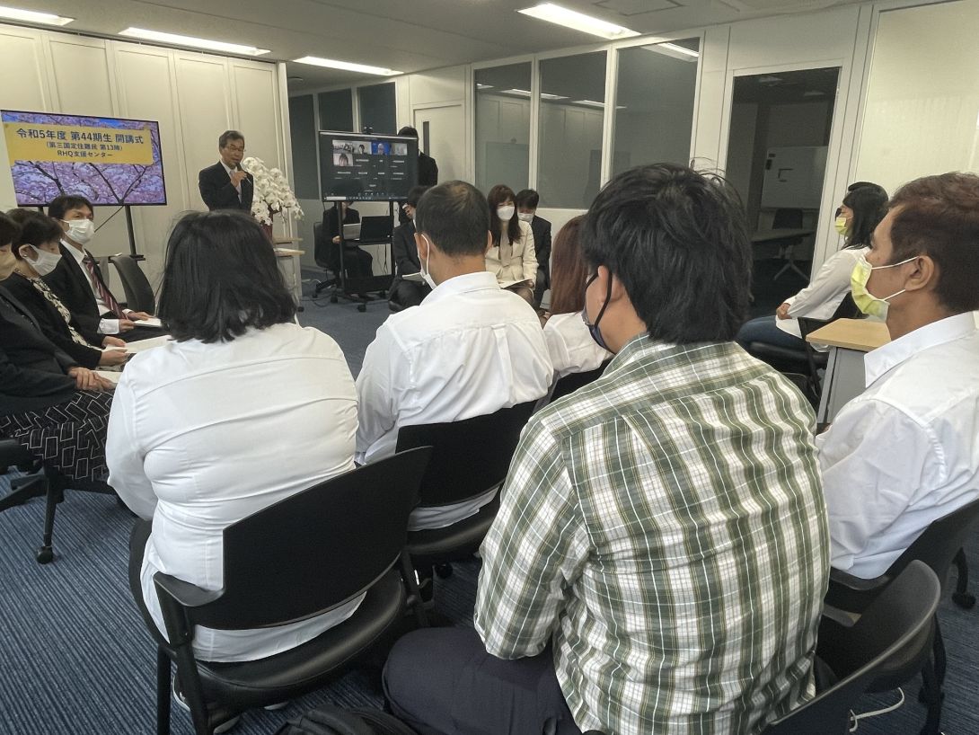 第三国定住難民の定住支援プログラムの様子 ｜ RHQ 難民事業本部